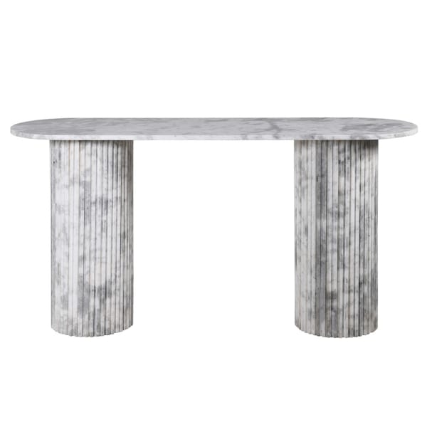 Marble Column Console | Papillon Living