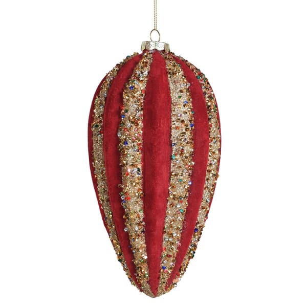 Ruby Gold Finial Dec | Papillon Living